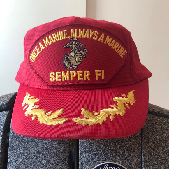 Accessories | Once A Marine Always A Marine Cap | Poshmark